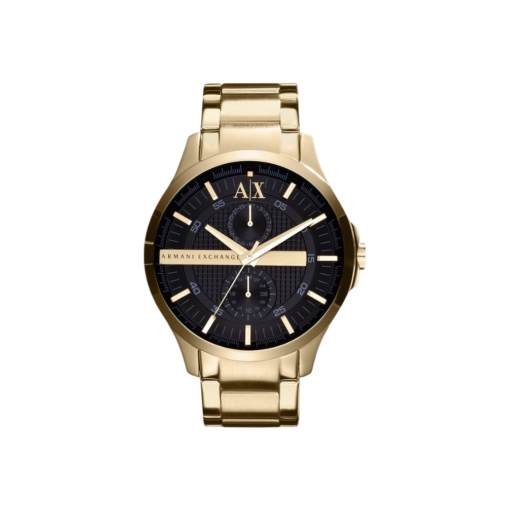 Armani Exchange Multifunction Gold-Tone Stainless Steel Watch | Timevault