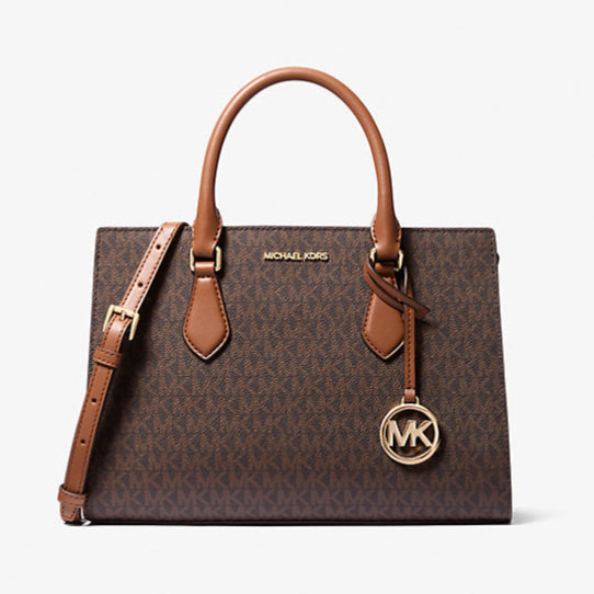 MK Sheila Medium Logo Satchel | Timevault